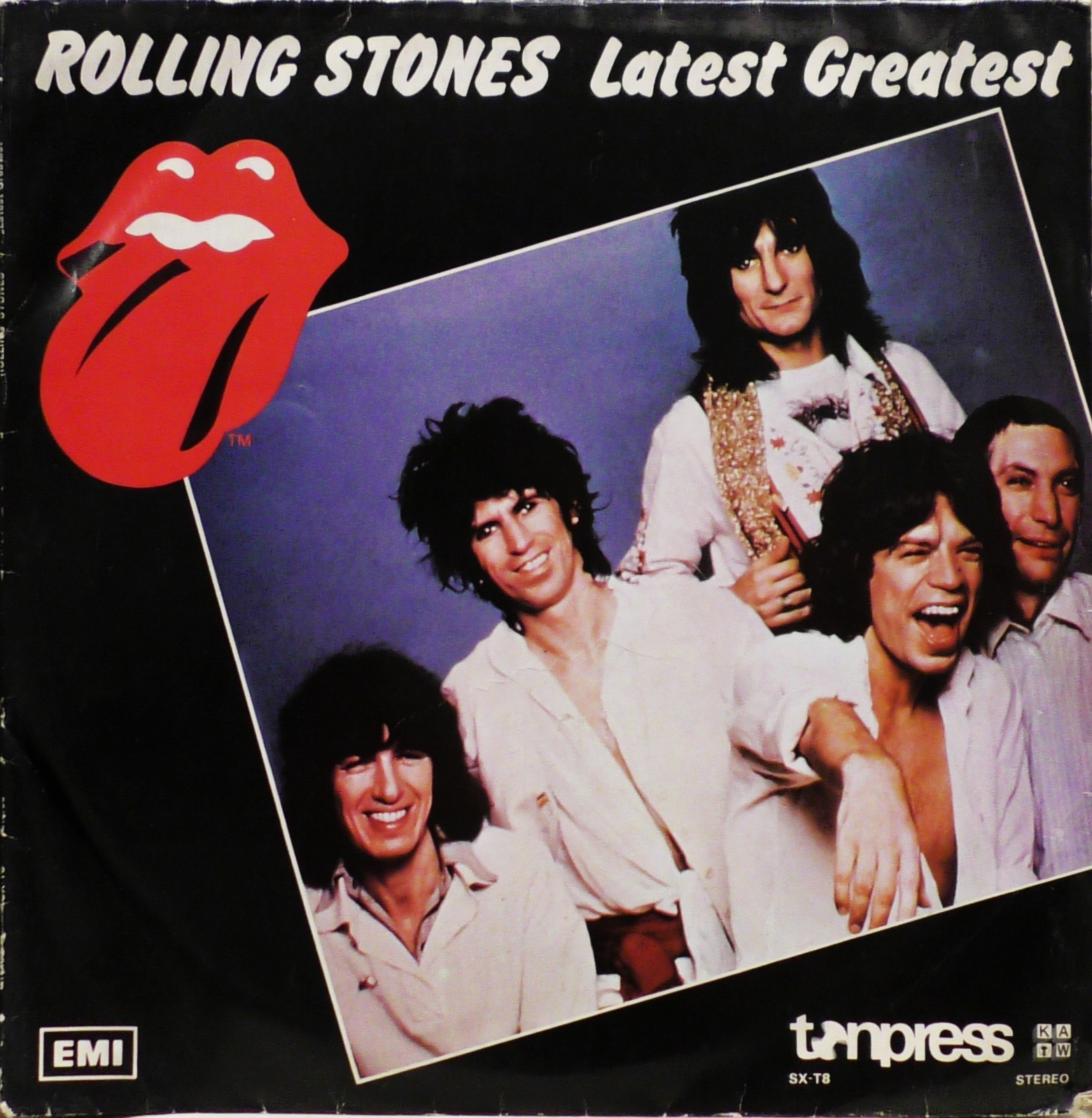 Rolling Stones – Latest Greatest Tonpress – SX-T8 - | vinyl record ...