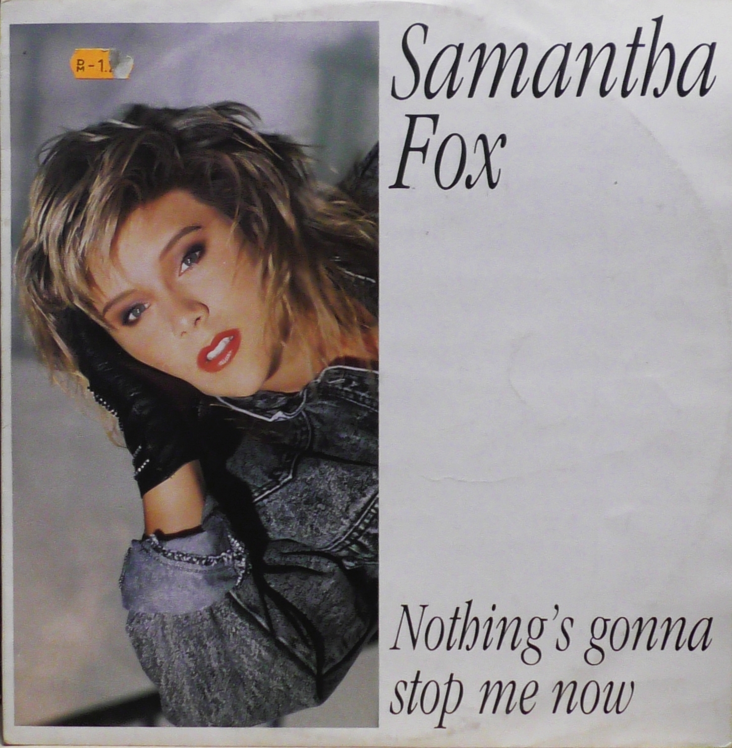 Samantha Fox – Nothing's Gonna Stop Me Now Jive – 6.20760 ...
